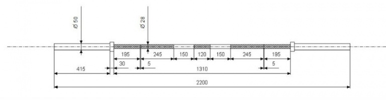 Olympic Barbell Dimensions and Weight