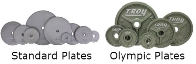 Olympic vs Standard Weights and Bars